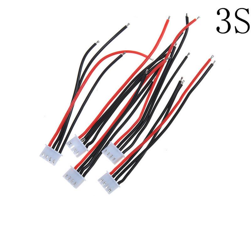 Buy 5Pcs JST XH 2s 3s 4s 5s 6s Battery Balance Charger Plug Line/Wire ...