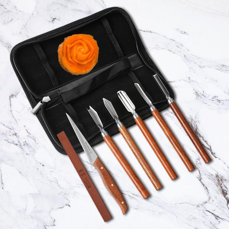 Cheap Food Carving Knife Stainless Steel U-shaped Poking Knife V Pull ...