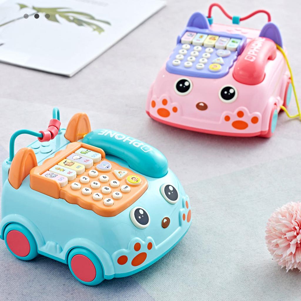 Buy [SV] Early Education Music TOY,Baby Simulation Telephone Toy With ...