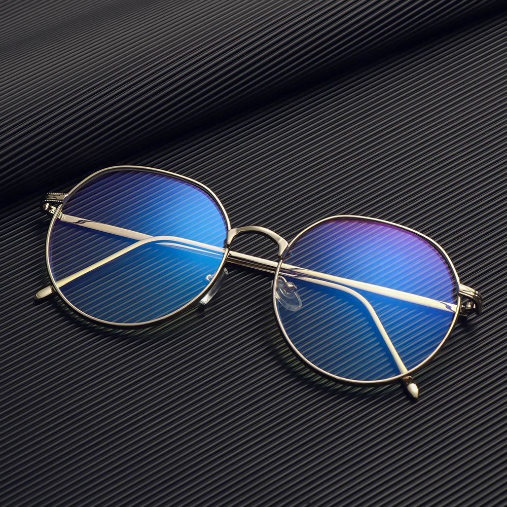 Portable Computer Vintage Anti-Blue Light Eyeglasses Ultra Light Frame ...