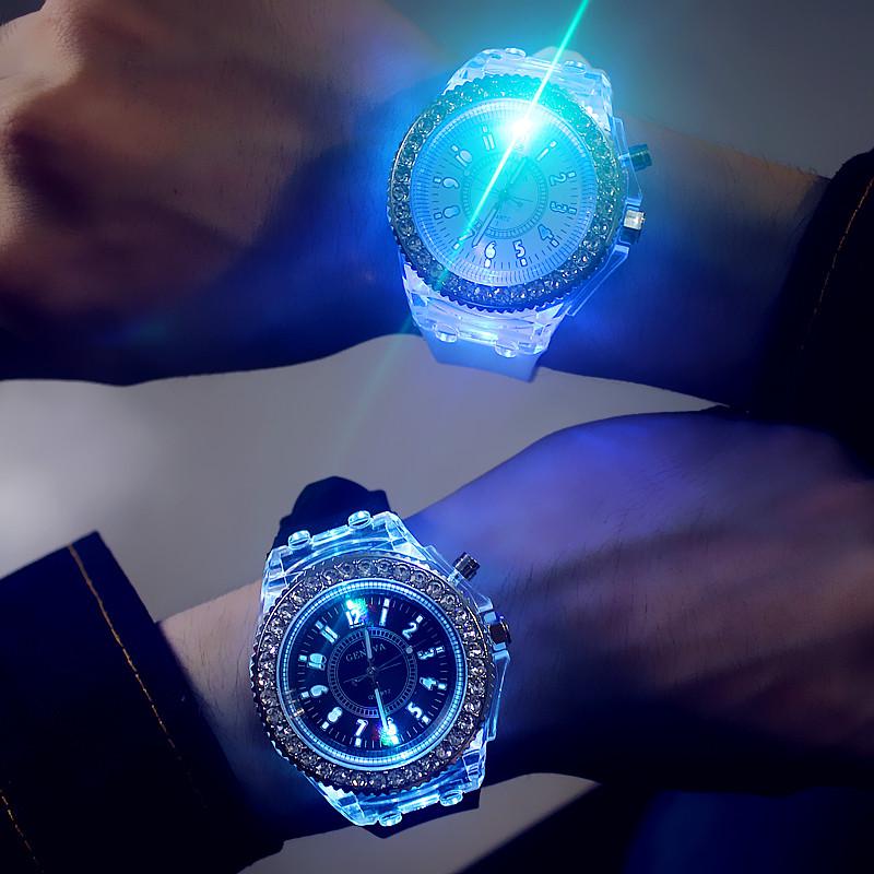 Buy Fashion Women Wrist Watch Sport Waterproof Geneva LED Backlight ...