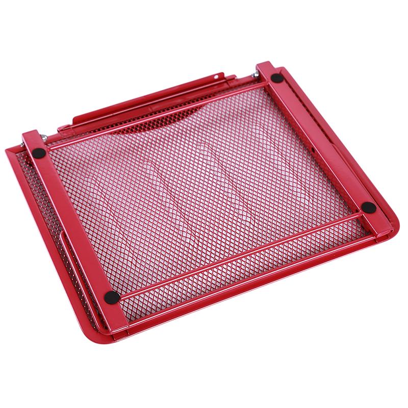 Buy Metal Mesh Tablet Stand Adjustable Laptop Stand Desk Folding Tray ...