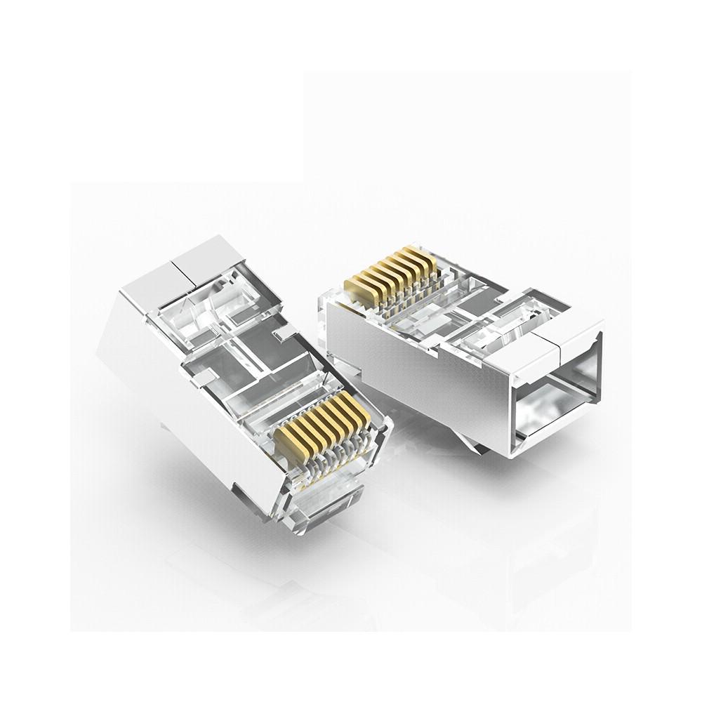 Buy HBKS VENTION STP Crystal Head 8P8C Gold-plated CAT5E Connectors ...