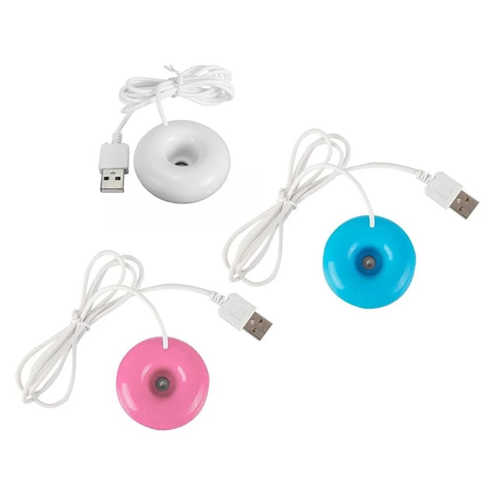 Buy Mini Donut Negative Ion Humidifier USB Desktop Donut Round ...