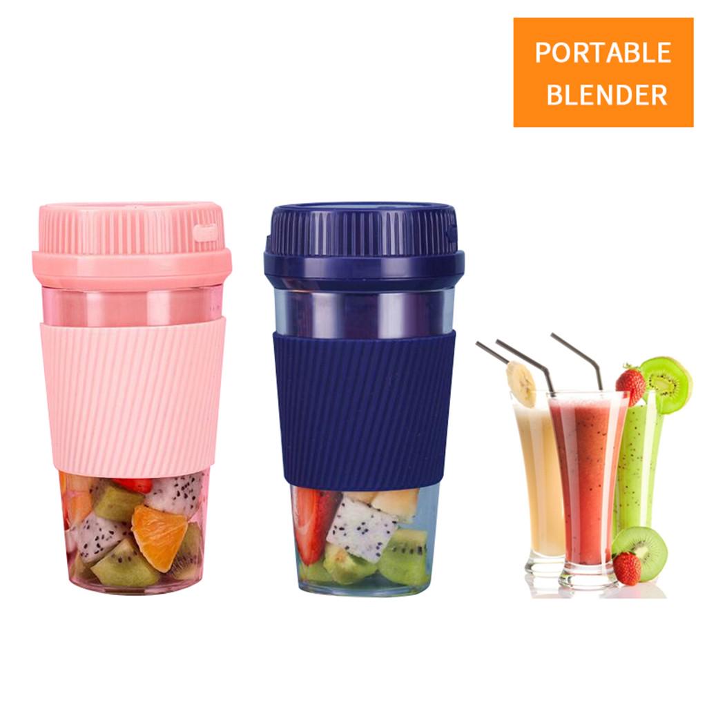Buy Portable Electric Fruit Juicer Mixer Usb Reusable Smoothie Travel ...