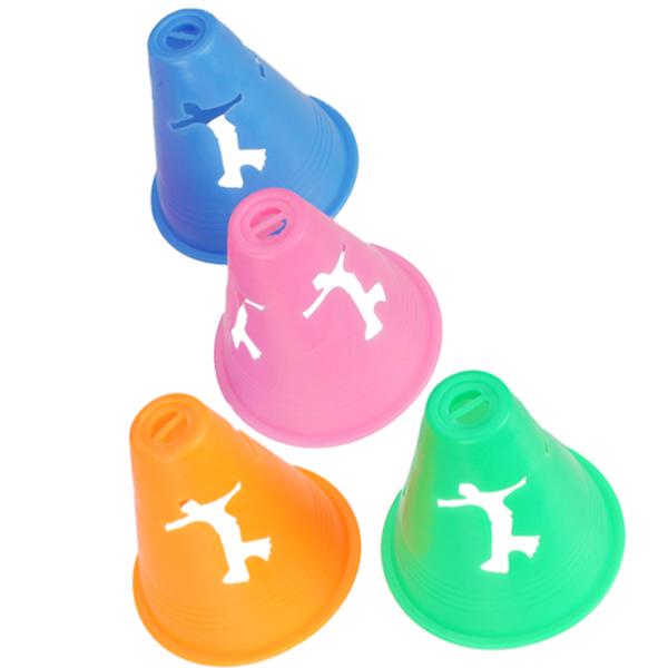 Buy 20Pcs Hollowout Bright Color Slalom Cones for Skating Cone at ...