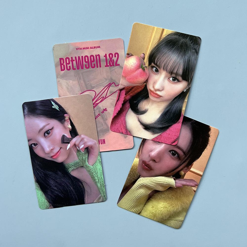 T WICE Photocard Album BETWEEN Greeting Cards Lomocard uygun fiyatlı satın alın - fiyat ...