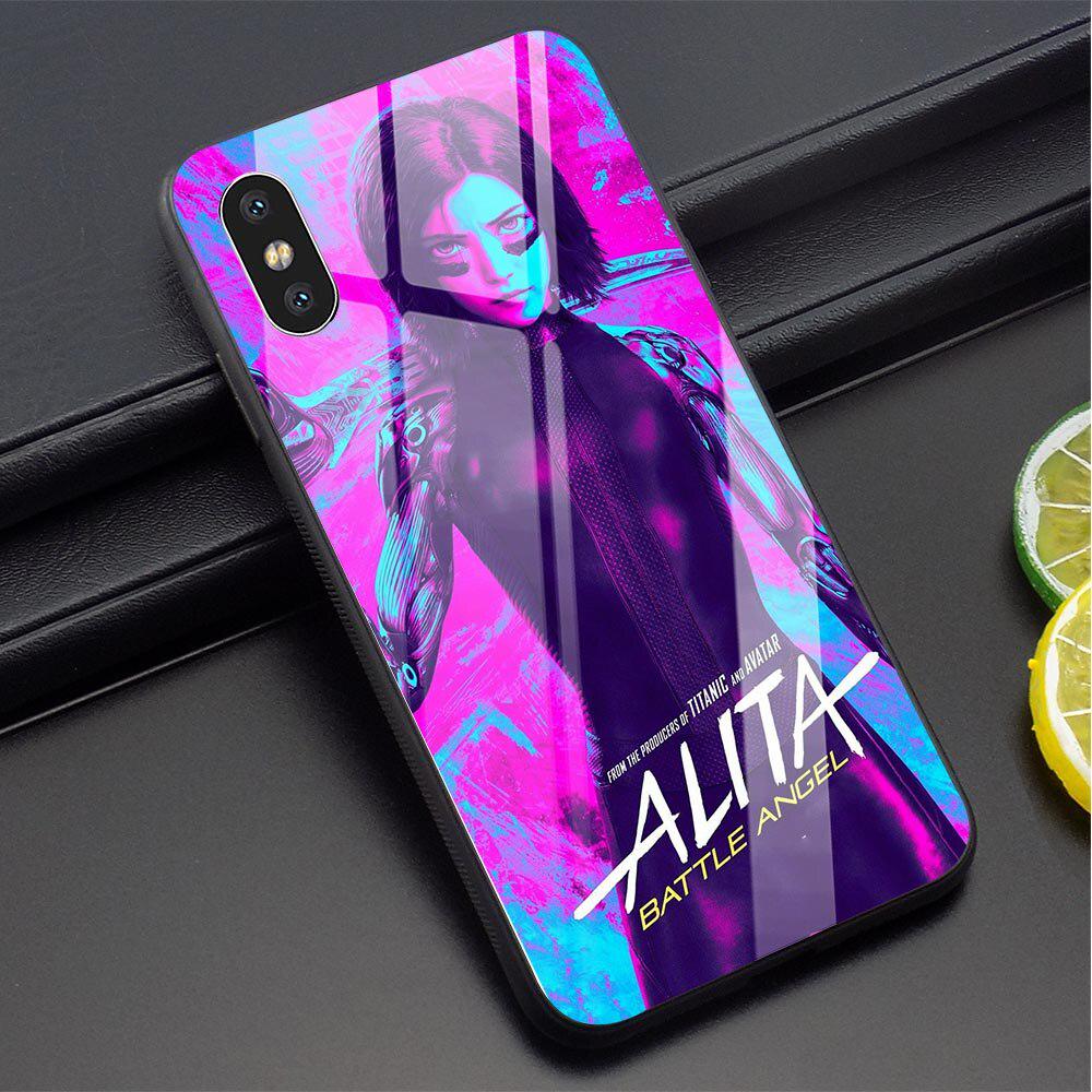 Alita Battle Angel Phone Case for iPhone 5 Cover XR X 7 8 Plus 6 6S 5S ...