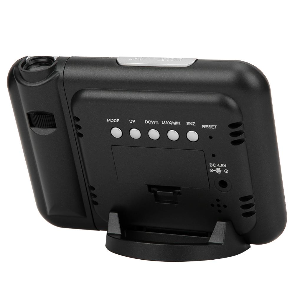 Adjusted Projection Weather Clock LCD Digital Color Display Snooze Alarm Clock uygun fiyatlı ...