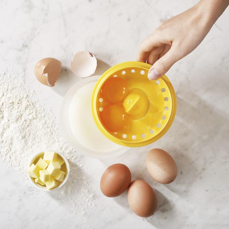 Buy Unique Egg Yolk Separator Filter DIY Handmade Dessert Kitchen ...