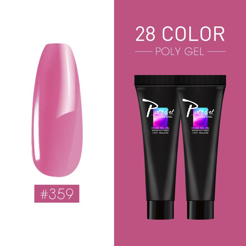 Buy Gel Polish Nail Art Set For Manicure Hybrid Nails Color Polygel ...