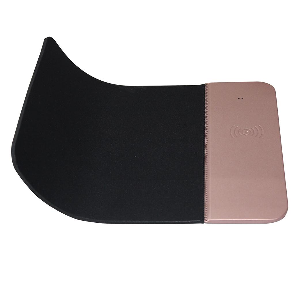 Buy 10W Wireless Charging USB+Micro Mice Mouse Pad For iPhone PC Laptop ...