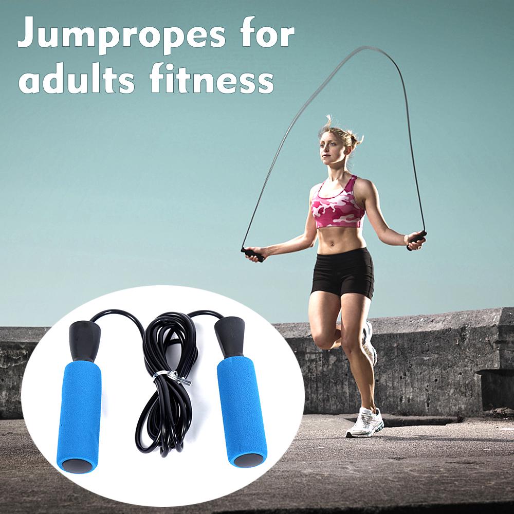 Buy Jump Ropes Weighted Adjustable Speed Skipping Rope Ball Bearing ...