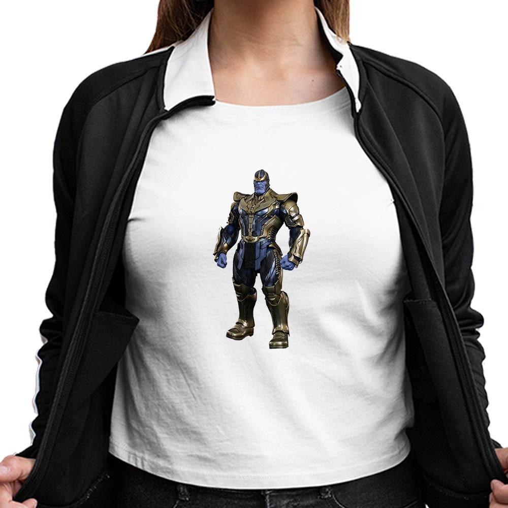 Buy Disney Thanos Hip Hop Women Clothing Summer Tshirt Short Sleeve I ...