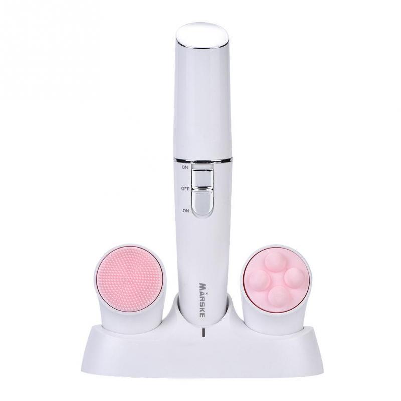 Buy 3 In 1 Waterproof Electric Face Cleansing Brush Face Washing ...