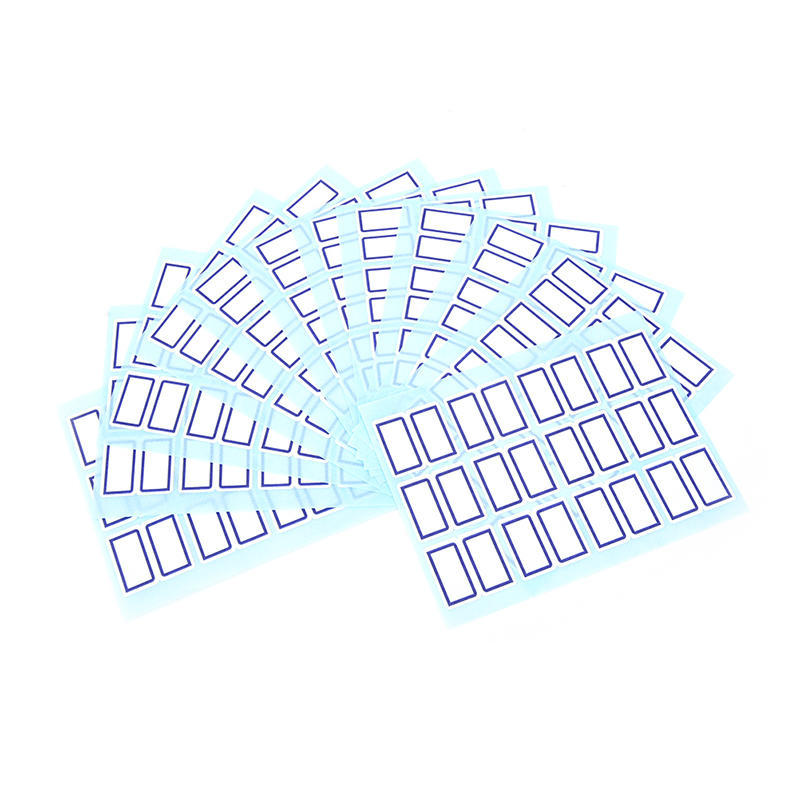 Buy 1 Pack Self Adhesive Sticky White Label Writable Name Stickers ...