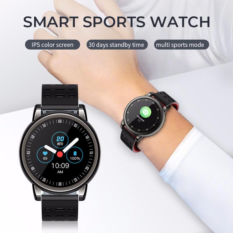 Buy Smart Watch Touch Screen Blood Pressure Heart Rate Monitor Sport ...