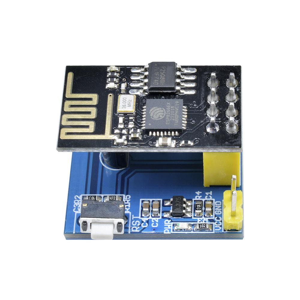 Buy ESP8266 ESP-01 DS18B20 Temperature Sensor Adapter Serial Wireless ...