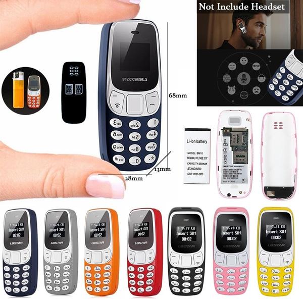 Mini Mobile Cell Phone L8STAR BM10 Pocket Tiny Dual SIM Cool CellPhone ...