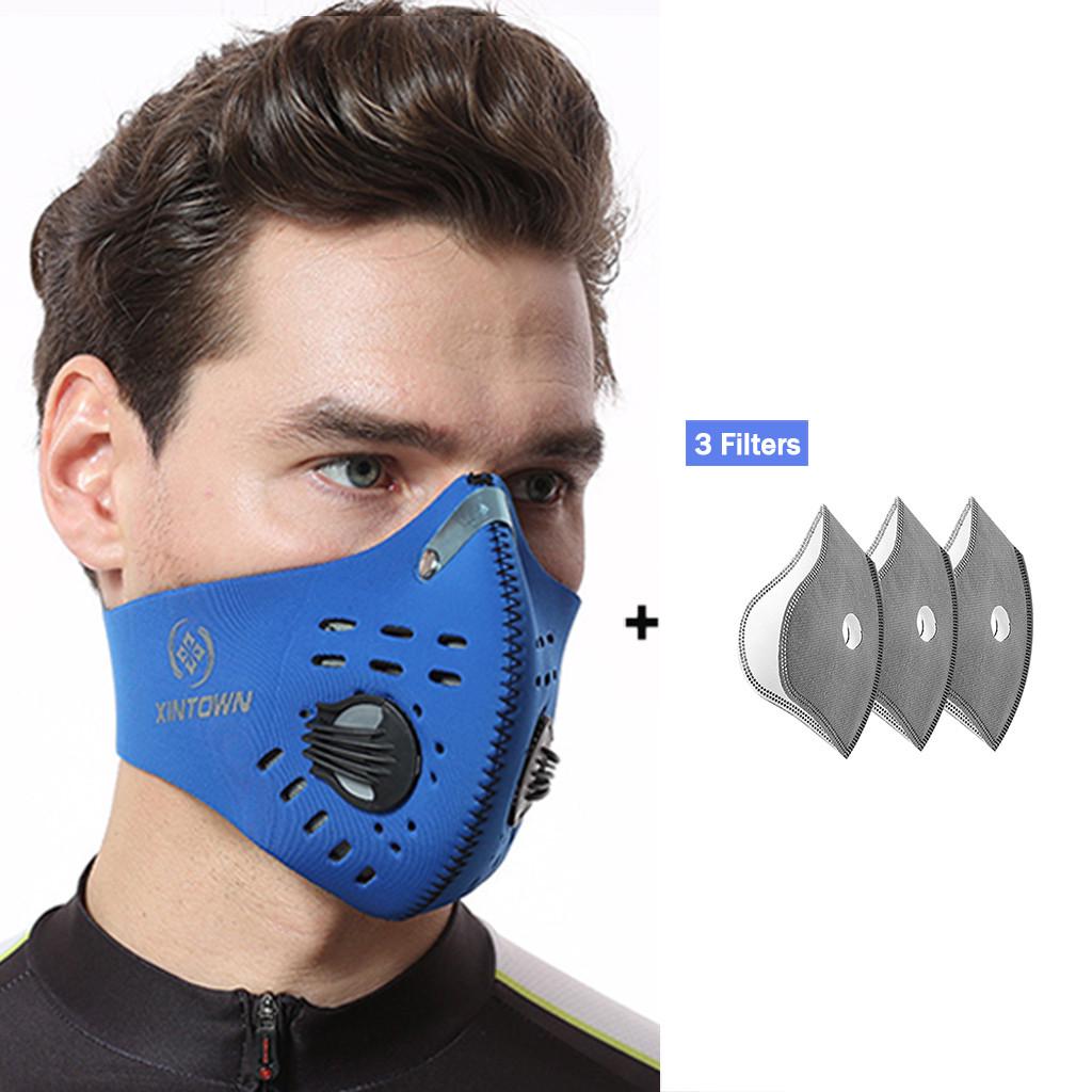 Buy Dustproof Masks Activated Carbon Dust Mask with Extra Filter Cotton ...