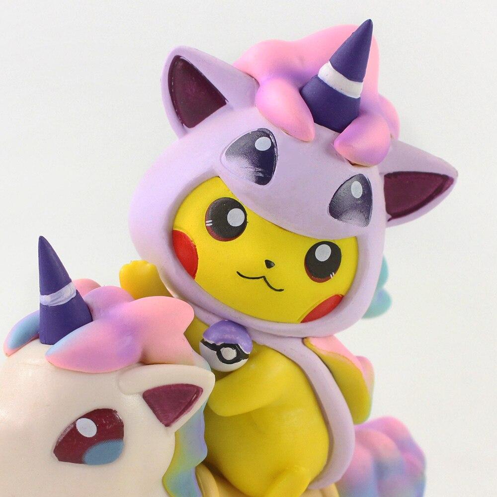 Buy Rainbow Horse Trojan Pokemon Pikachu Model Figure Car Decoration ...