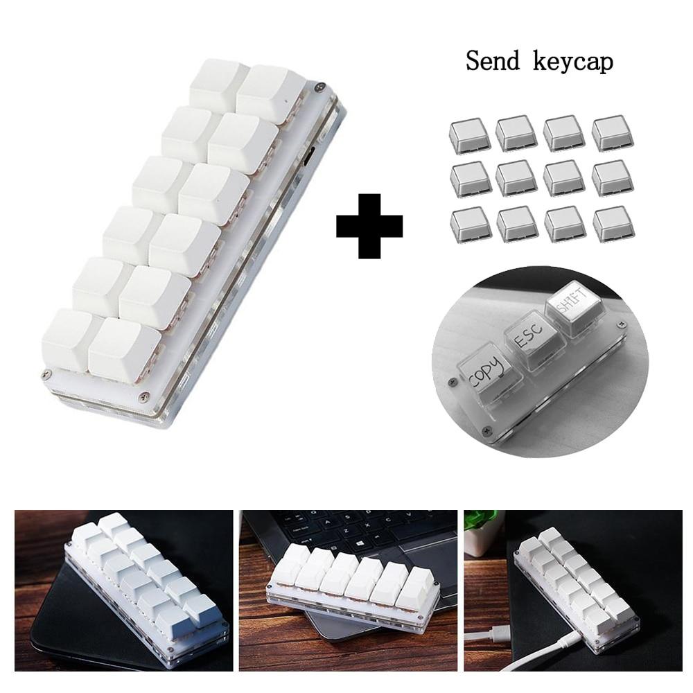 Buy Portable Mini 12 Keys Keypad DIY Shortcut Keyboard Function ...