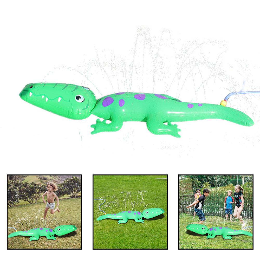 Buy (infant) Children Inflatable Alligator Sprinkler Crocodile Lawn ...