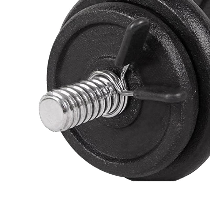 Buy 12Pack Dumbbell Spring Collars, Exercise Barbell Clip Clamps for ...