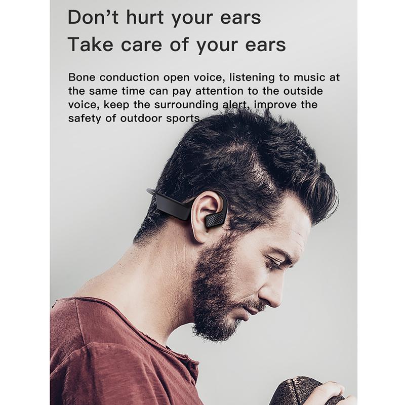 Buy TWS K08 Bluetooth Earphone Music Headphones Bone conduction Sports ...