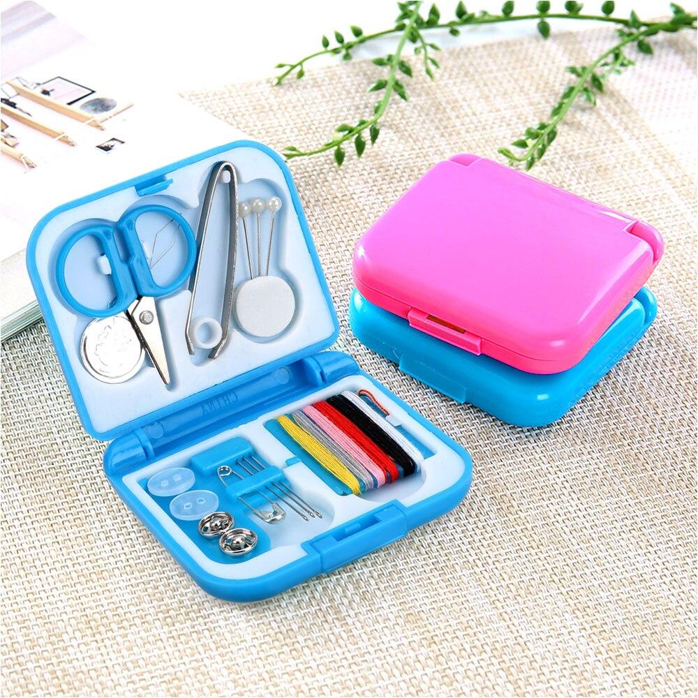 Buy Portable Mini Home Tools Box DIY Handwork Tool Embroidery Craft ...
