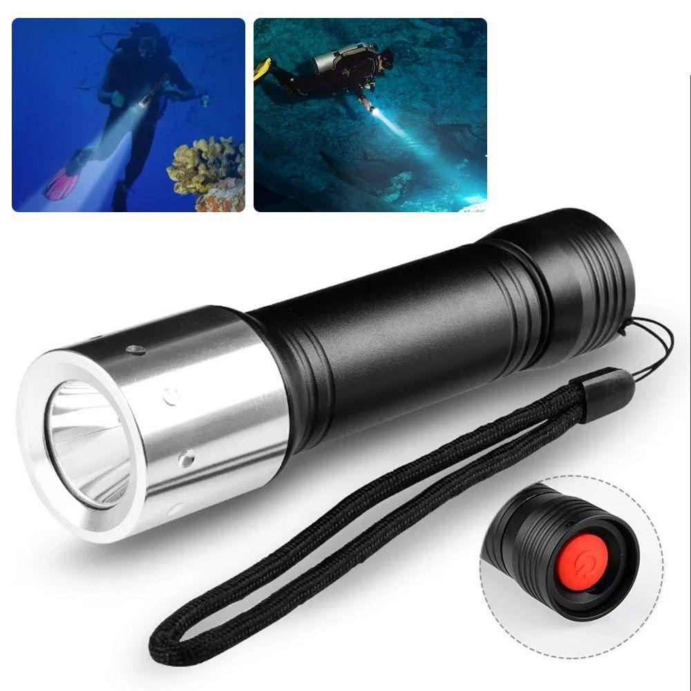 Bright Outdoor Waterproof LED Flashlight Portable Light Professional ...