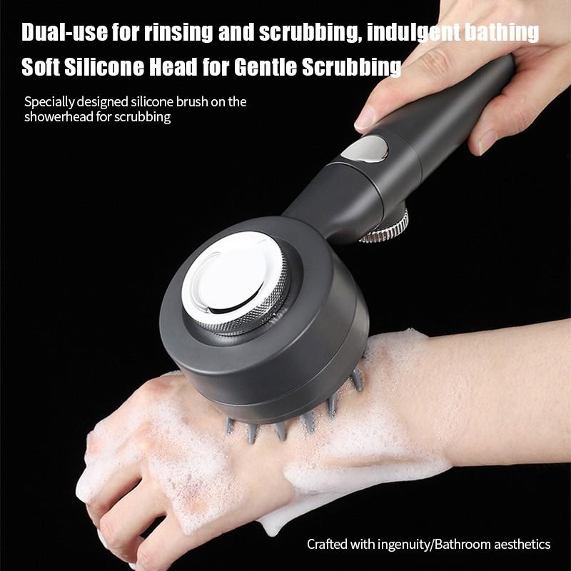 Buy Adjustable Shower Head Booster Water Saving Shower Massage Shower ...