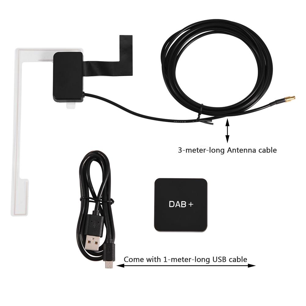 Buy Car Kit Digital Audio Broadcast Dab Dab+ Box Radio Receiver Adapter ...