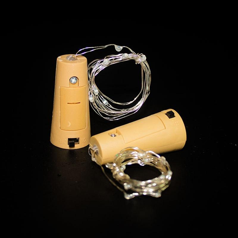 Buy 10-LED Copper Wire String Light with Bottle Stopper Led Lights Lamp ...