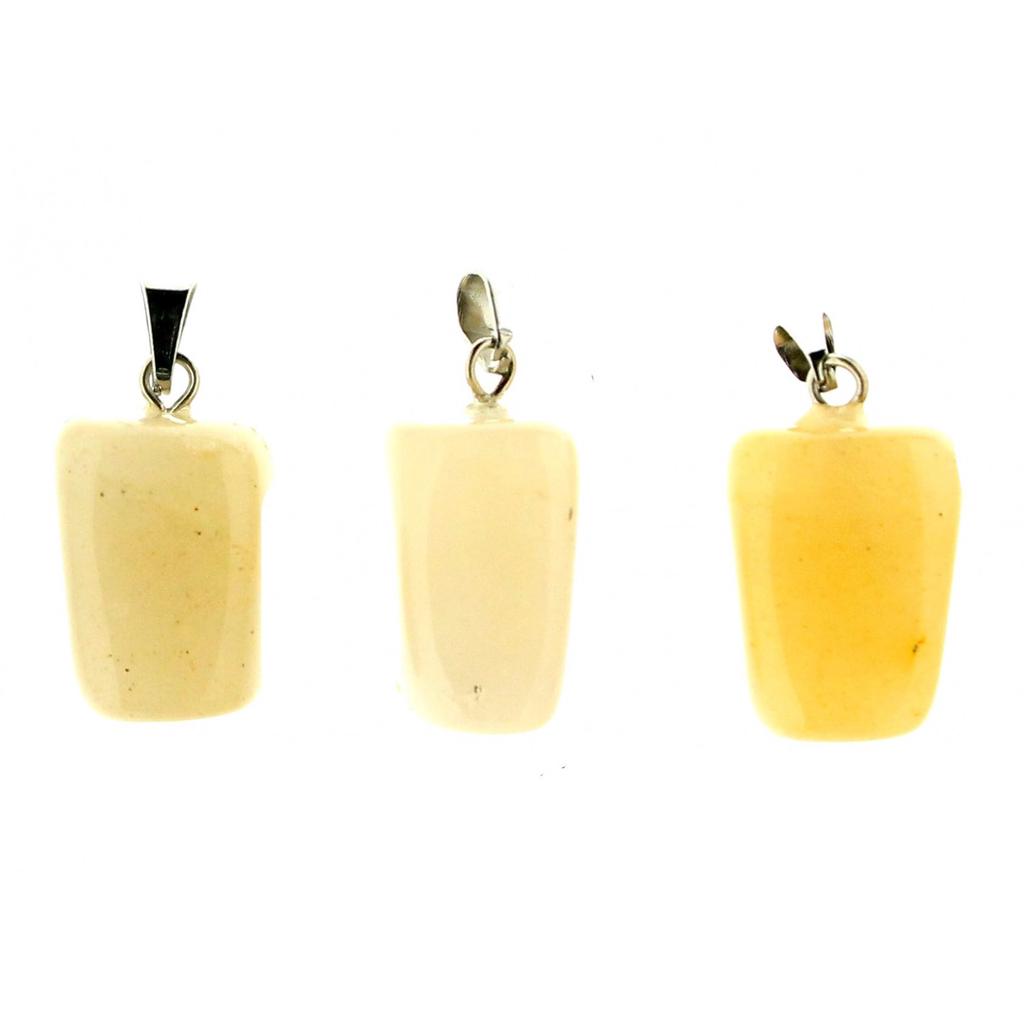 Cheap Orange aventurine tumbled stone pendant with bail - irregular ...