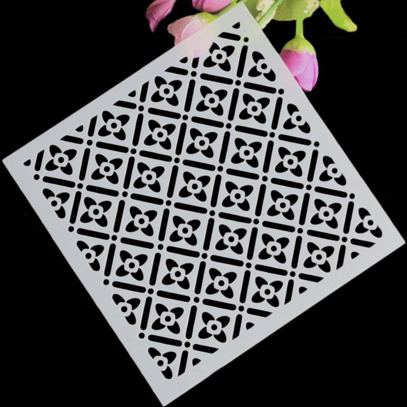 Buy 29Styles Coffee Spray Pattern Cake Mold Sugar Powder Sieve Pastry ...