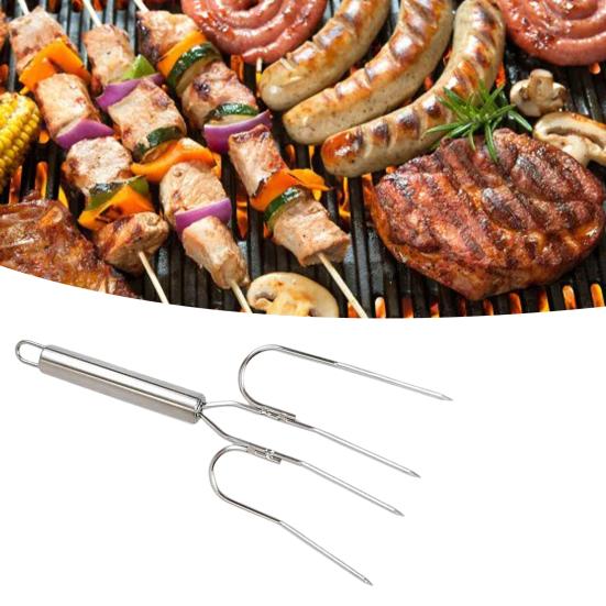 Strong Grip Stainless Steel Practical Space-Saving Wide Design Roast ...