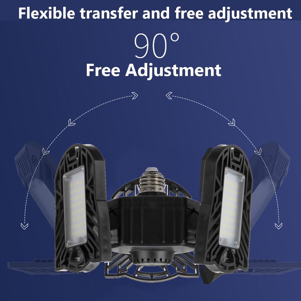 Buy AC85-265V 80W/100W 144/192LED 8000LM Ultra-Bright Garage Light ...