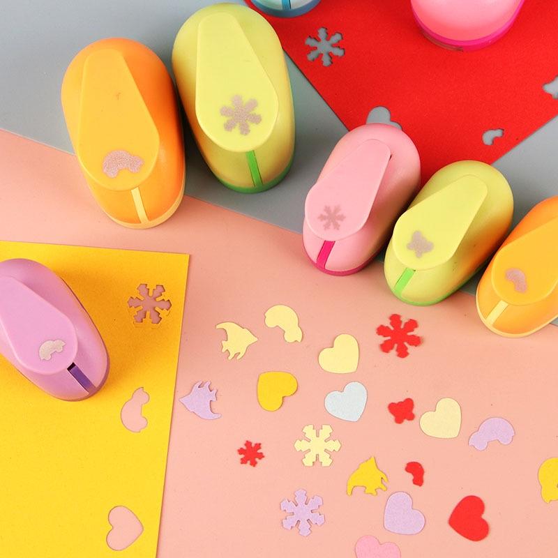 Buy 1Pc Mini Hole Shape Puncher Paper Puncher Embossing Paper Shape ...