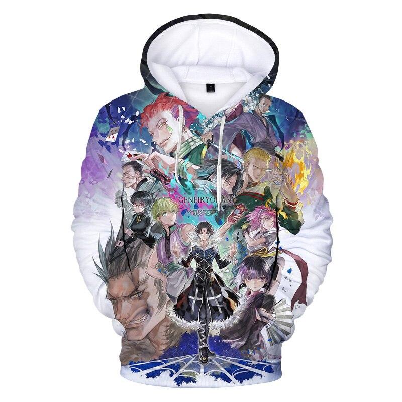 Cheap New Anime Hunter X Hunter Comic 3d Printed Hoodies Men Women ...