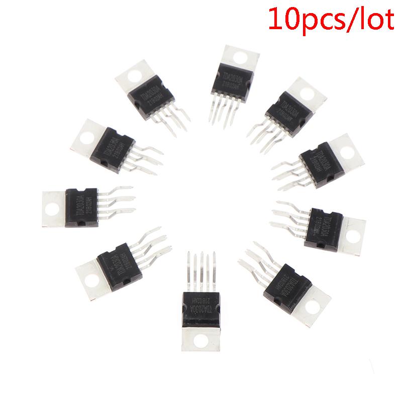 10Pcs Tda2030A To220-5 Linear Audio Amplifier Short-Circuit And Thermal ...