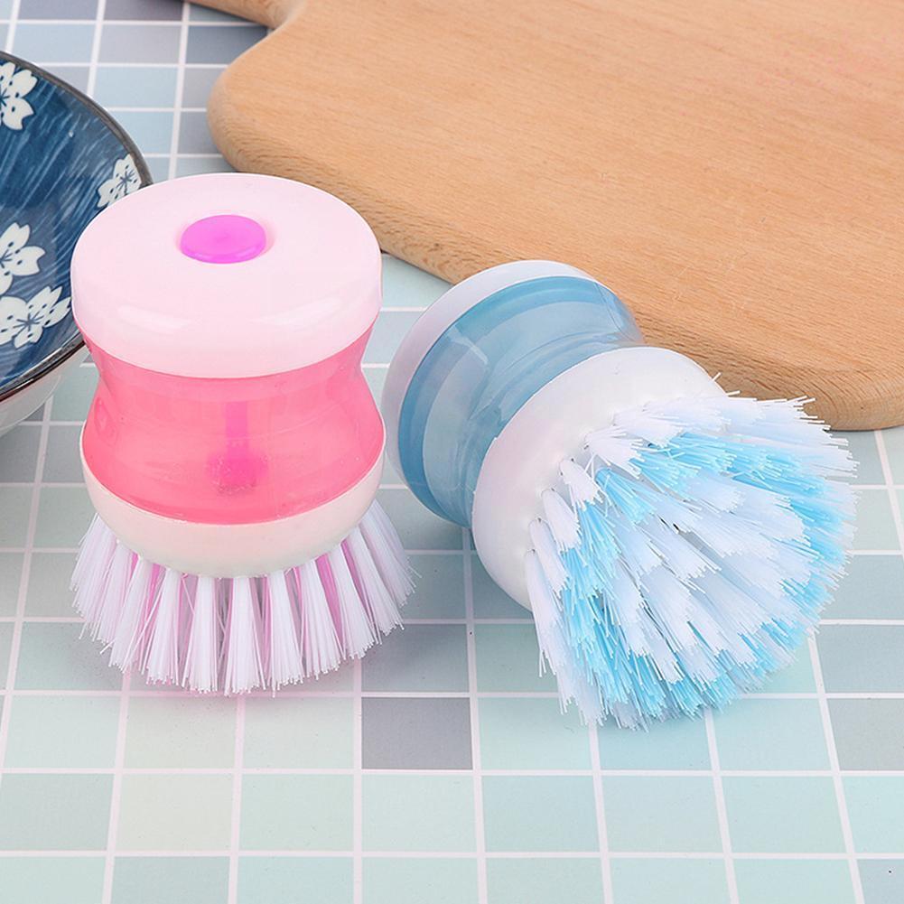 1pcs Kitchen Wash Tool Pot Dish Brush Clean with Washing Dispenser ...