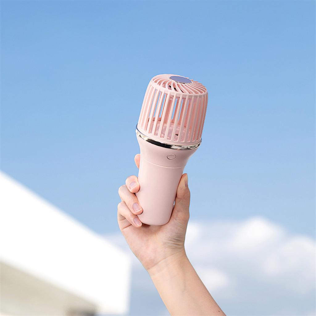Buy CHE Creative Microphone Spray Fan Ub Moisturizing Fan Portable ...