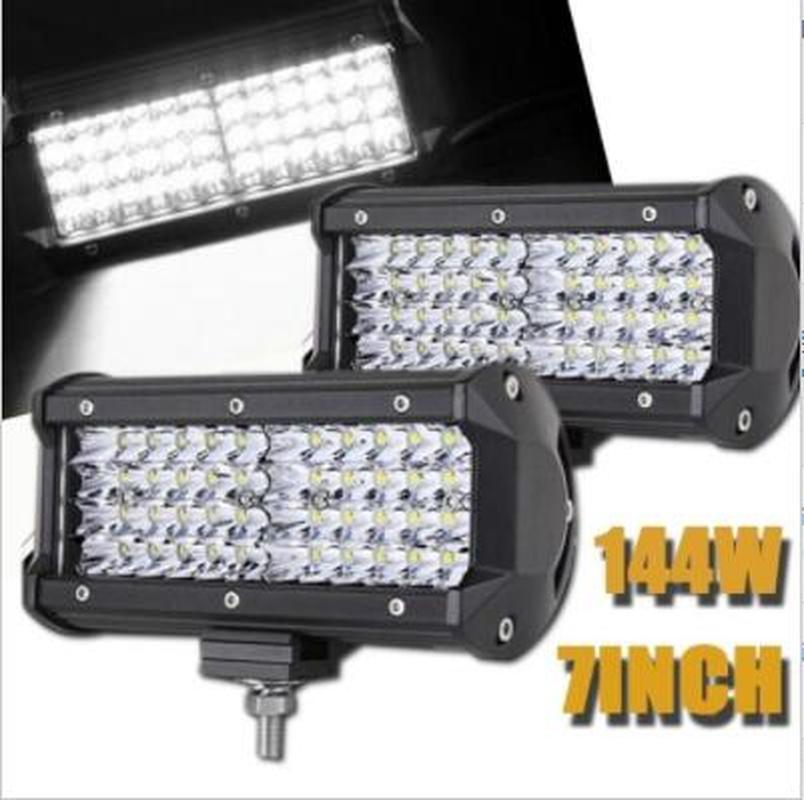 Buy 144W Led Spot Work Light Bar Boat Tractor Truck Off-road SUV ...
