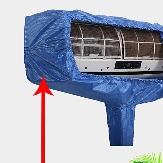 Buy Useful No Odor Convenient Blue Color Air Conditioning Cleaning Bag ...