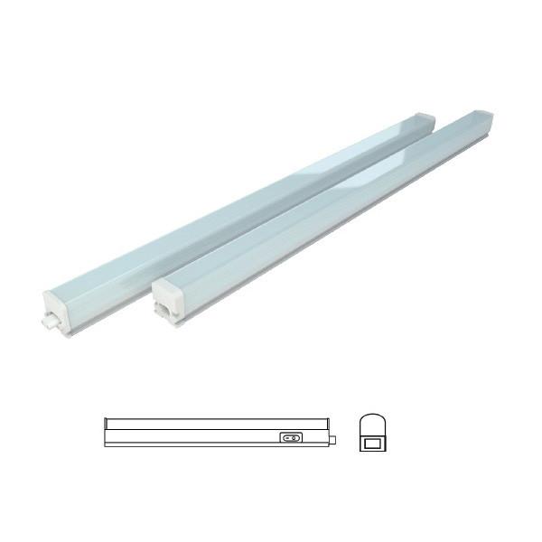 Buy Light - Connectable Square LED Batten 18W 1.20M 1500Lm 4000K 240V ...