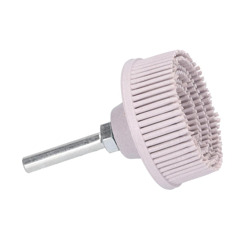 2in Electric Drill Disc Brush Emery Rubber Abrasive Brush Deburring and ...