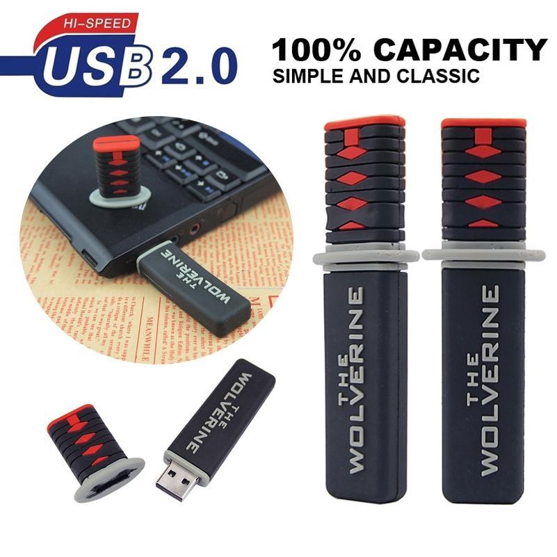 Buy USB 2.0 Cartoon Samurai Sword Model 1GB To 64GB Flash Drive at ...