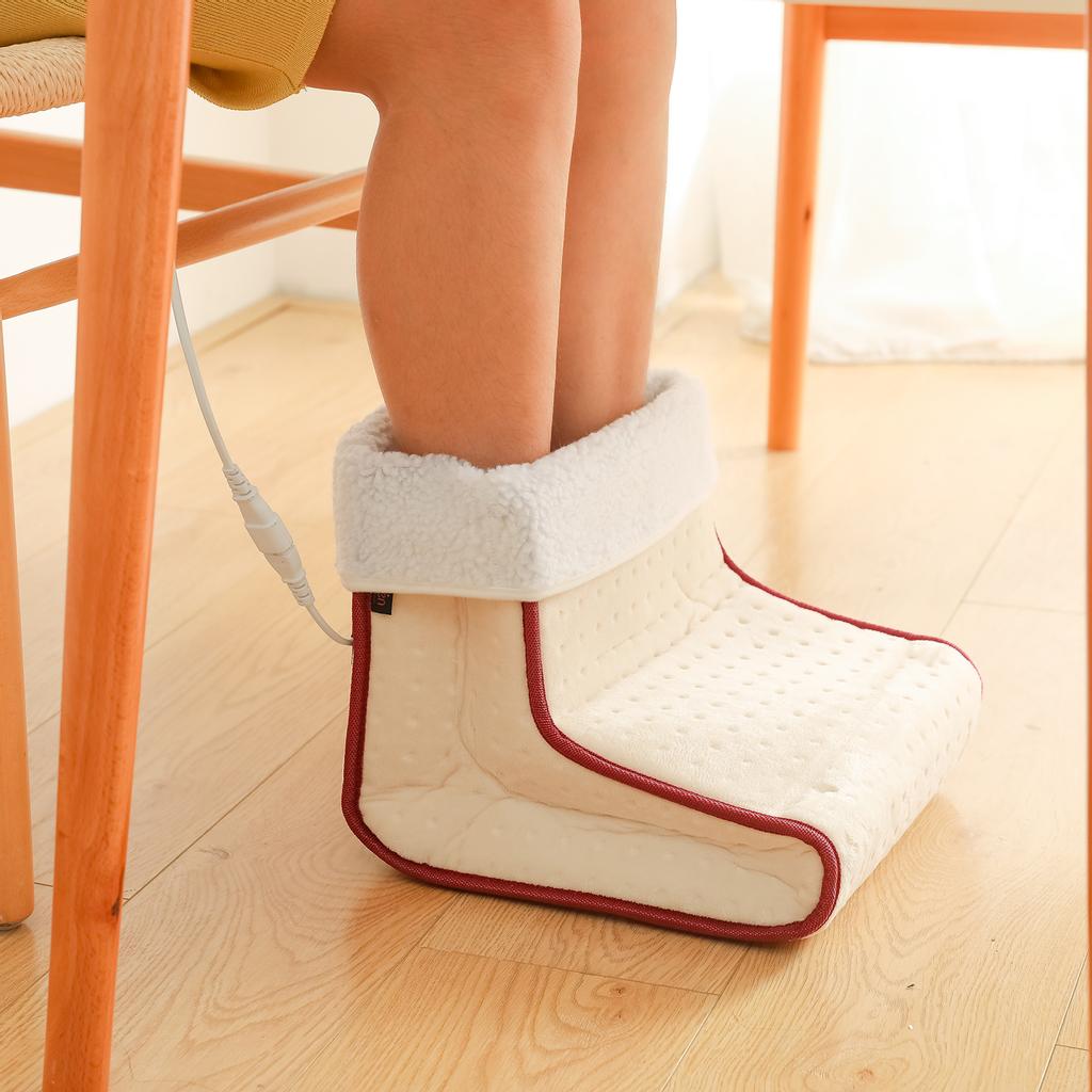 Buy Electric Foot Warmer Massager Heat 5 Gears Temperature Settings Pad ...