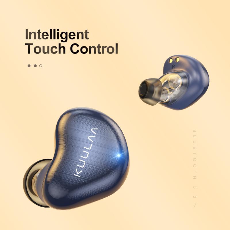 Buy KUULAA TWS Wireless Bluetooth 5.0 Earphones Binaural Calling ...